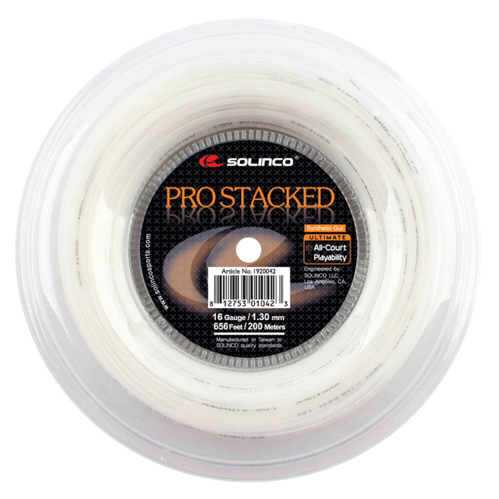 Solinco Pro-Stacked Tennis String-200M